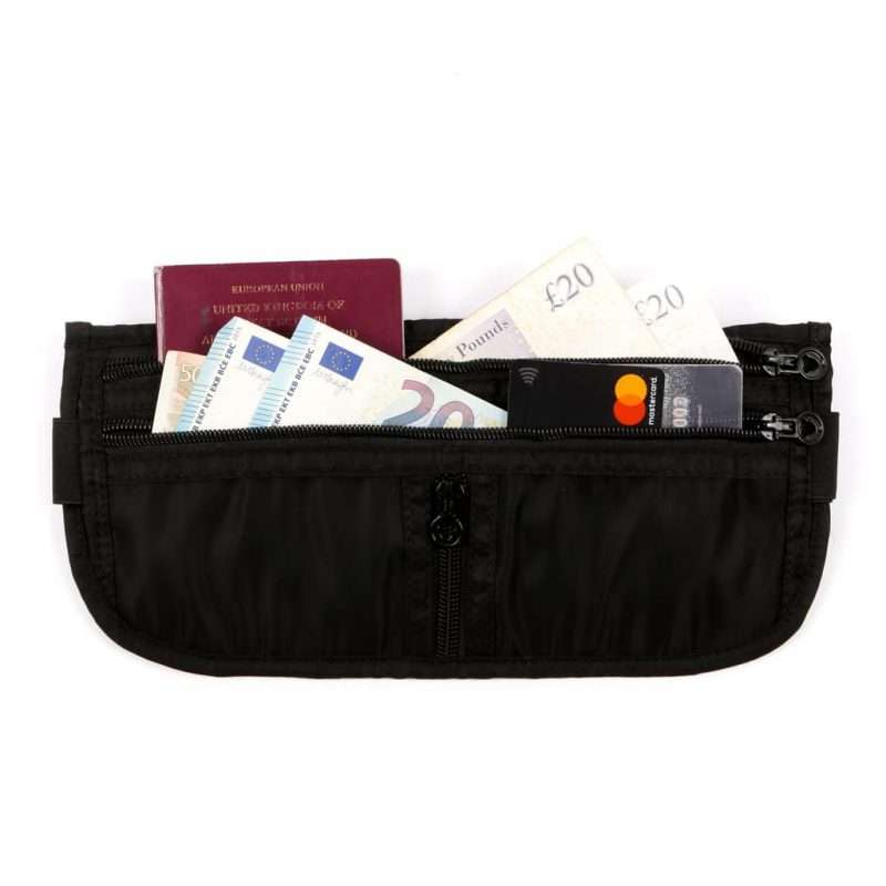 Money Belt for Travel - Waterproof, Slim & RFID Shielded